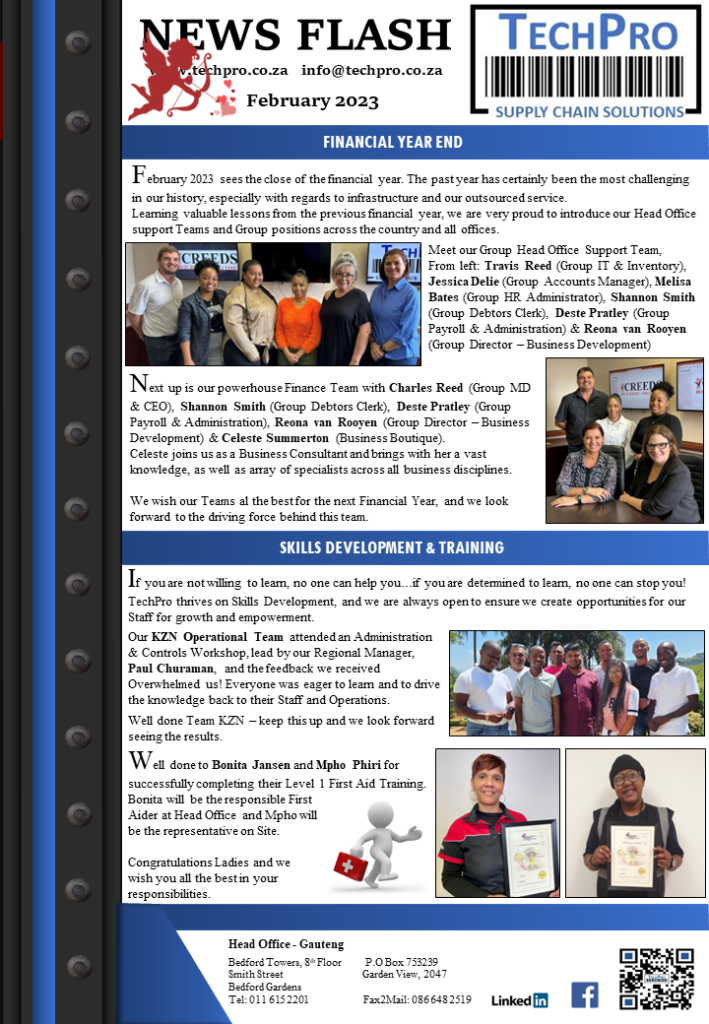 February 2023 – TechPro